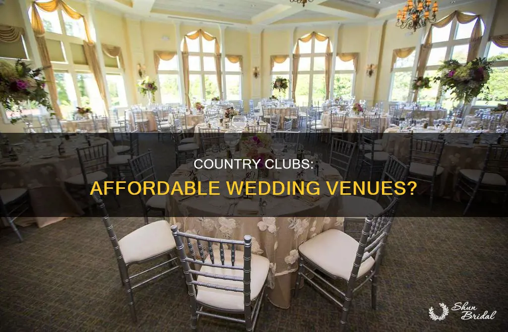Country Clubs: Affordable Wedding Venues? | ShunBridal