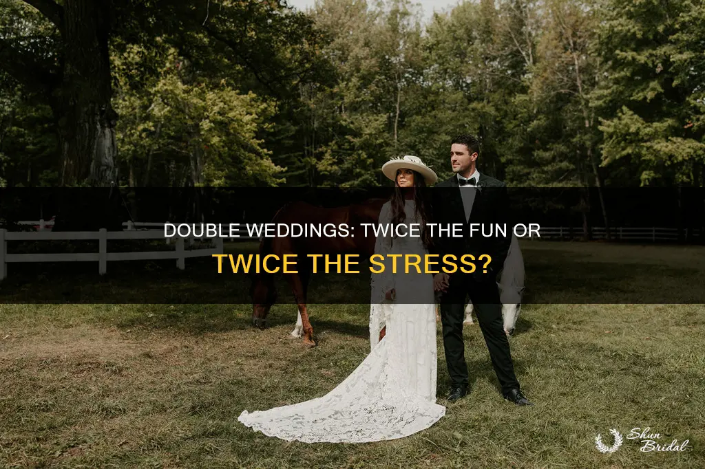 Double Weddings: Twice The Fun Or Twice The Stress? | ShunBridal