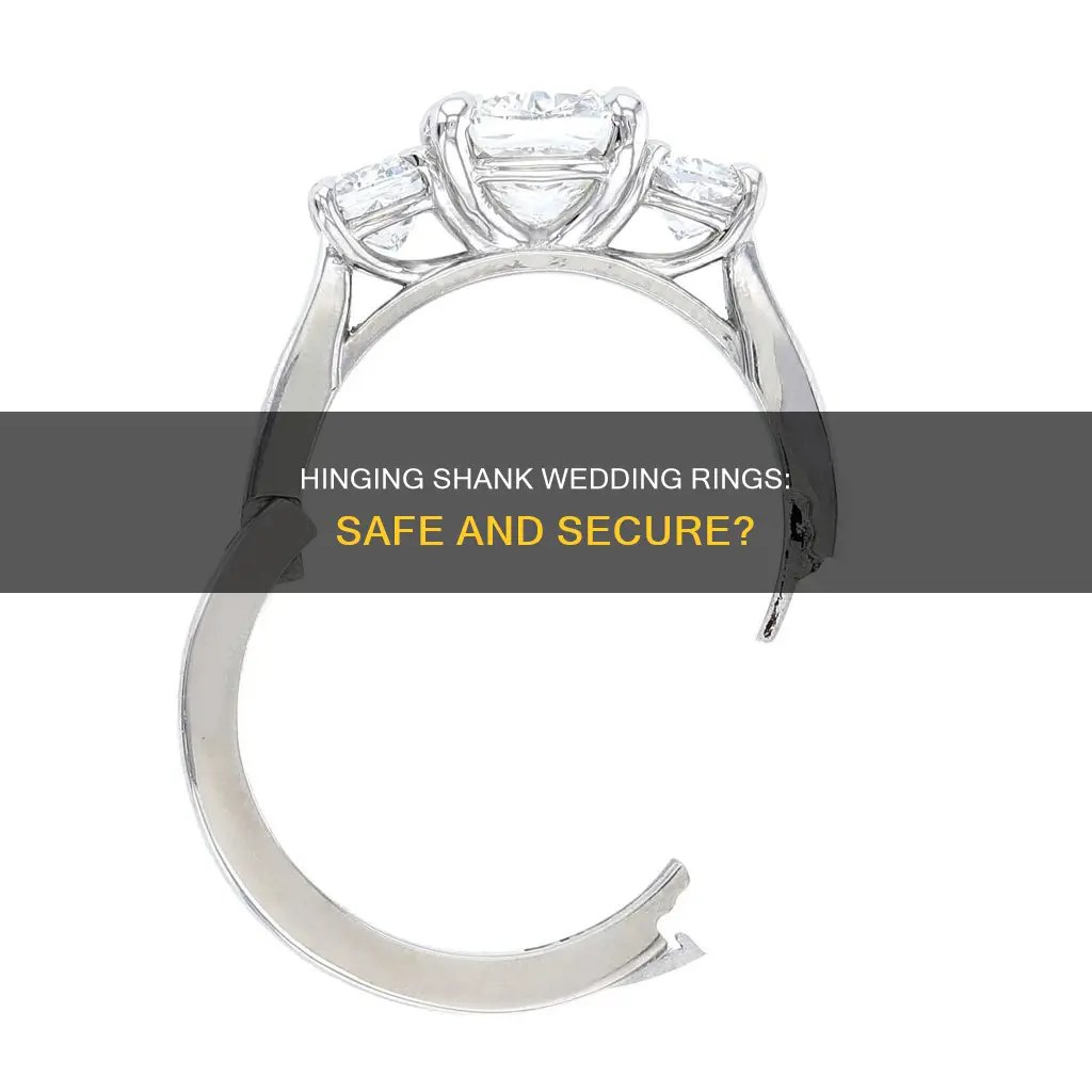 Hinging Shank Wedding Rings: Safe And Secure? | ShunBridal