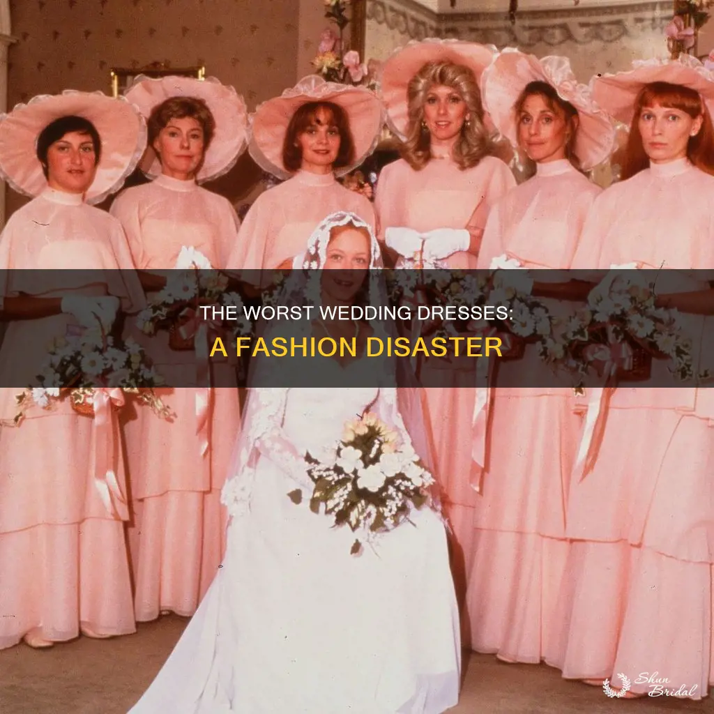 The Worst Wedding Dresses: A Fashion Disaster | ShunBridal