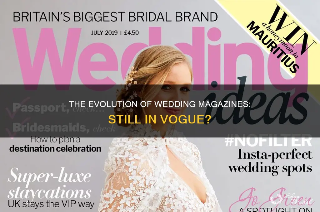 The Evolution Of Wedding Magazines: Still In Vogue? | ShunBridal