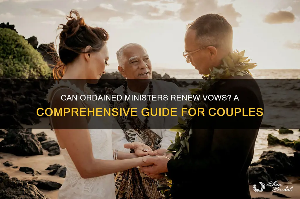 Can Ordained Ministers Renew Vows? A Comprehensive Guide For Couples ...