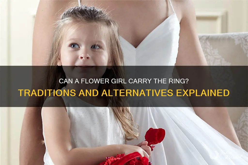 Can A Flower Girl Carry The Ring? Traditions And Alternatives Explained ...