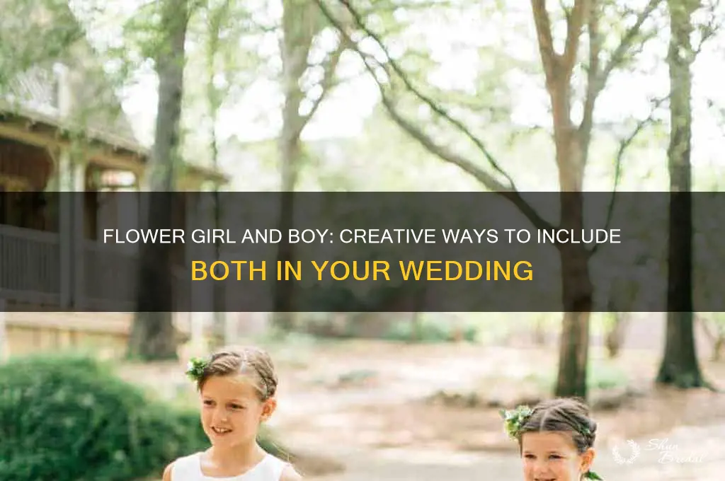 Flower Girl And Boy: Creative Ways To Include Both In Your Wedding ...