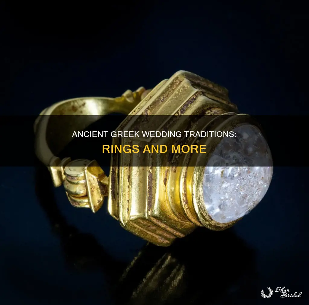 Ancient Greek Wedding Traditions: Rings And More | ShunBridal