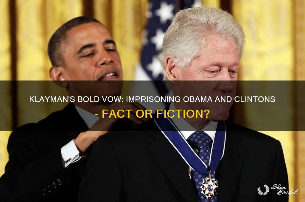 Klayman's Bold Vow: Imprisoning Obama And Clintons - Fact Or Fiction ...