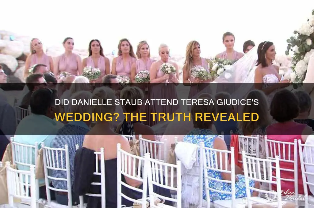 Did Danielle Staub Attend Teresa Giudice's Wedding? The Truth Revealed ...