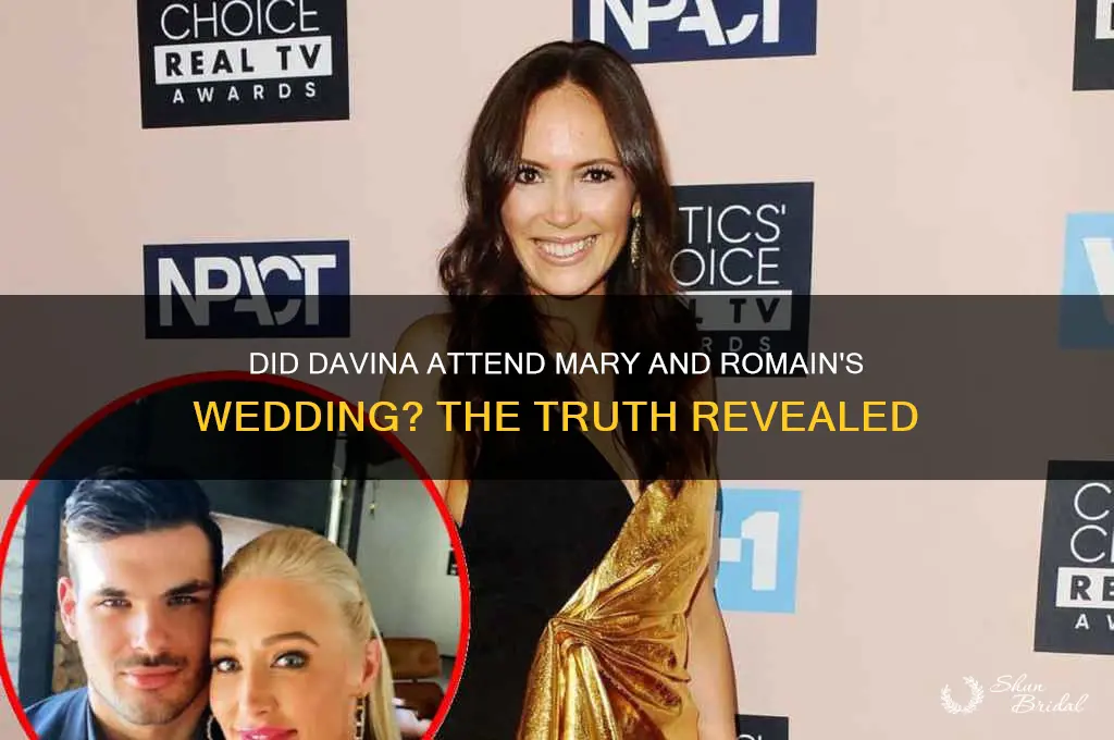 Did Davina Attend Mary And Romain's Wedding? The Truth Revealed ...