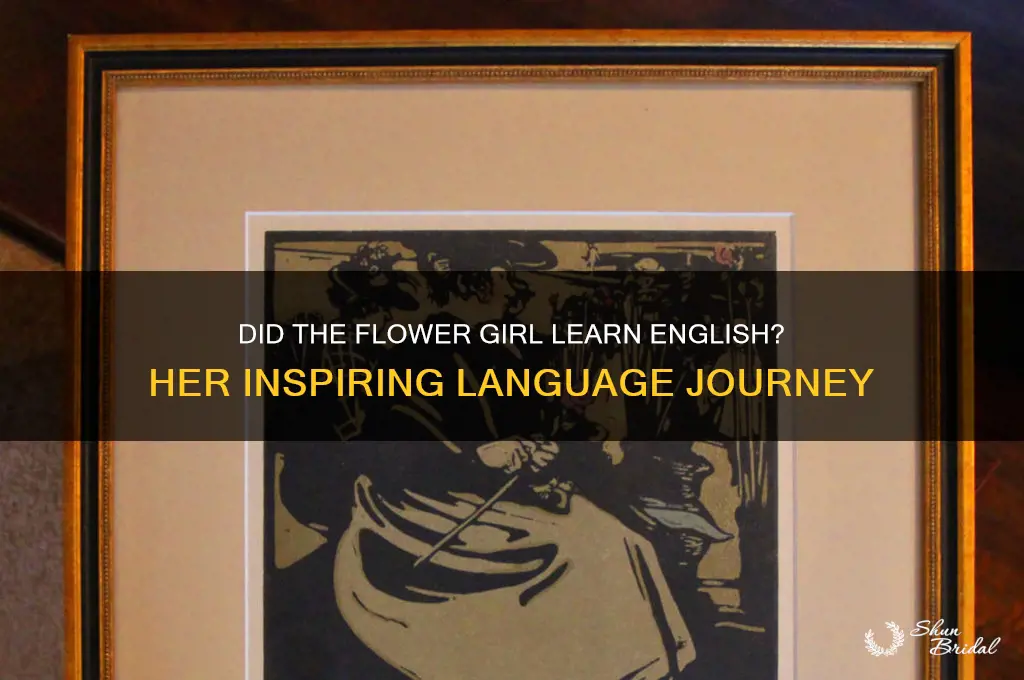 Did The Flower Girl Learn English? Her Inspiring Language Journey ...