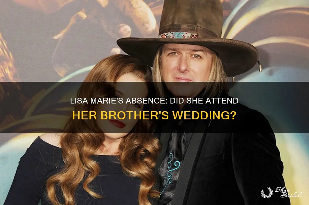 Lisa Marie's Absence: Did She Attend Her Brother's Wedding? | ShunBridal