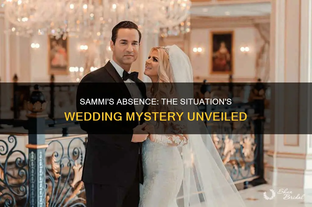 Sammi's Absence: The Situation's Wedding Mystery Unveiled | ShunBridal