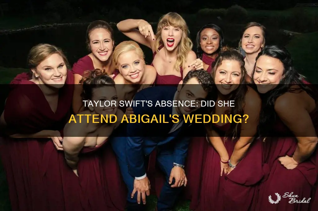 Taylor Swift's Absence: Did She Attend Abigail's Wedding? | ShunBridal
