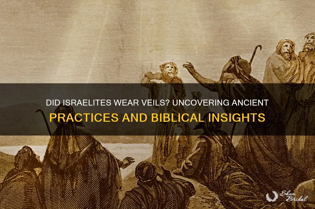 Did Israelites Wear Veils? Uncovering Ancient Practices And Biblical ...