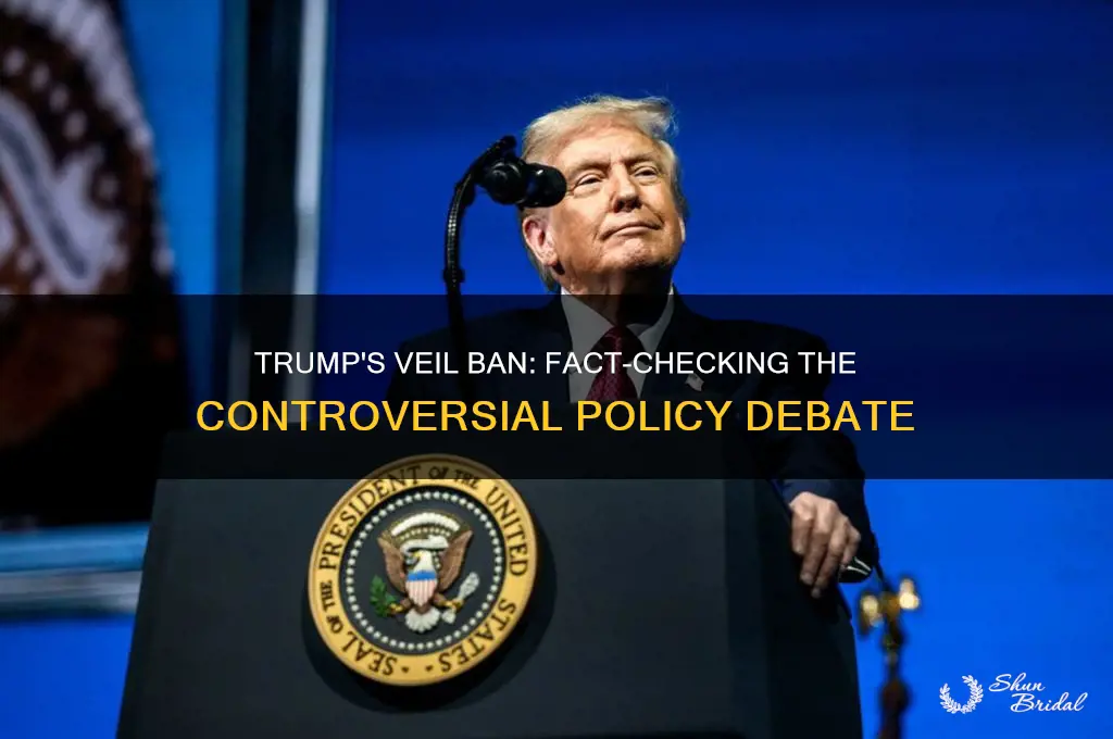 Trump's Veil Ban: Fact-Checking The Controversial Policy Debate ...