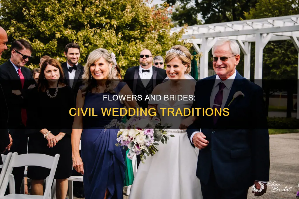 Flowers And Brides: Civil Wedding Traditions | ShunBridal