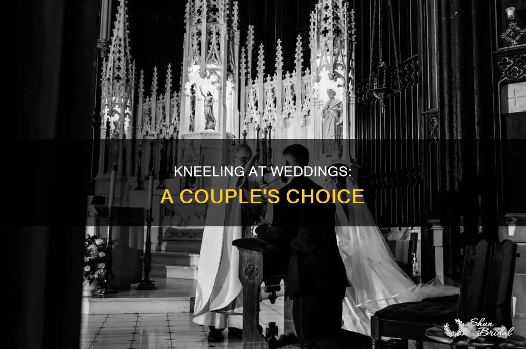 Kneeling At Weddings: A Couple's Choice | ShunBridal