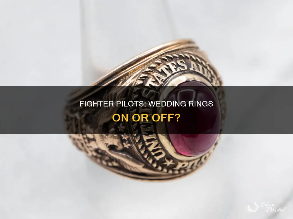 Fighter Pilots: Wedding Rings On Or Off? | ShunBridal