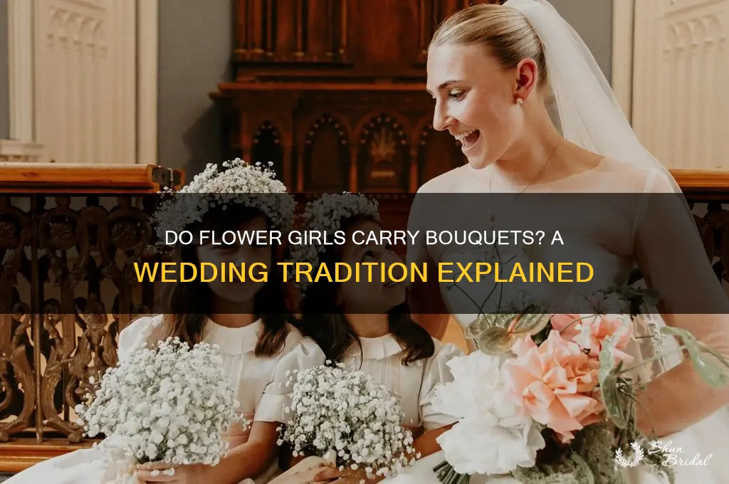 Do Flower Girls Carry Bouquets? A Wedding Tradition Explained | ShunBridal