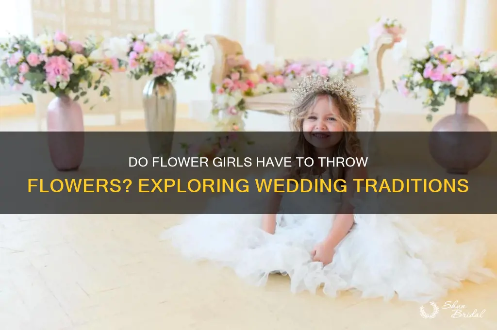 Do Flower Girls Have To Throw Flowers? Exploring Wedding Traditions ...