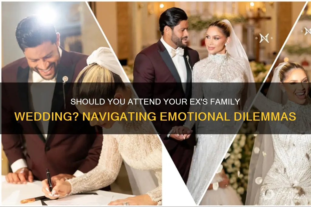 Should You Attend Your Ex's Family Wedding? Navigating Emotional ...