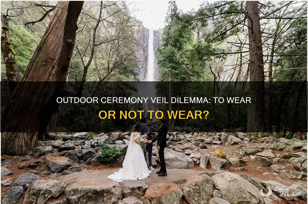 Outdoor Ceremony Veil Dilemma: To Wear Or Not To Wear? | ShunBridal