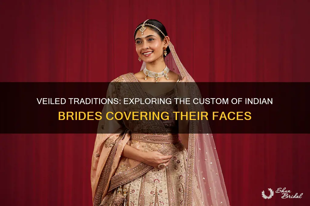 Veiled Traditions: Exploring The Custom Of Indian Brides Covering Their ...