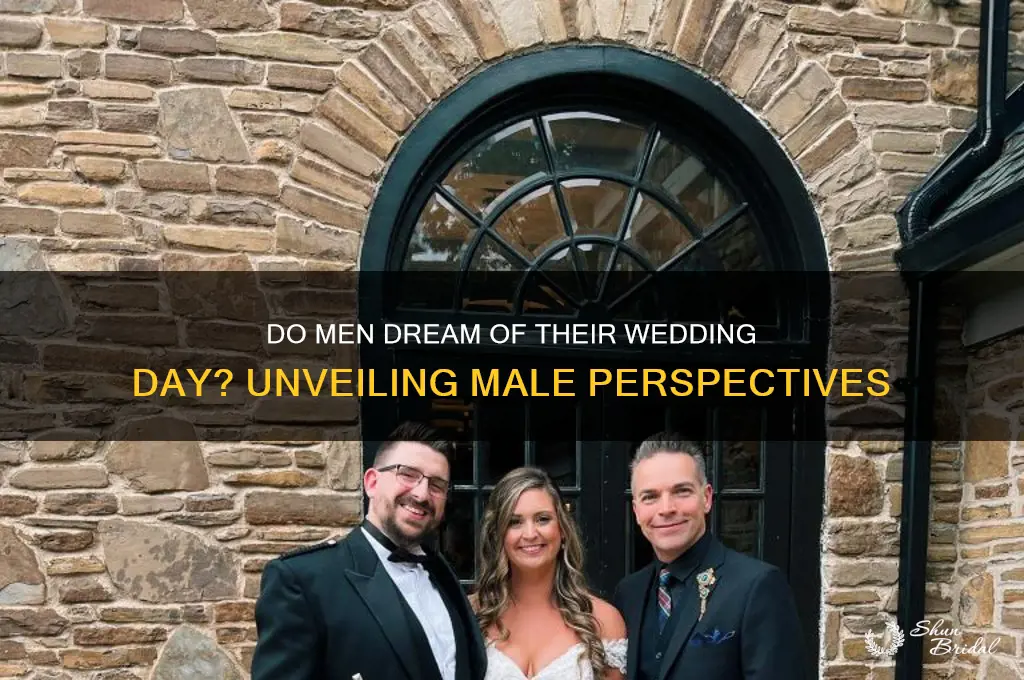 Do Men Dream Of Their Wedding Day? Unveiling Male Perspectives | ShunBridal