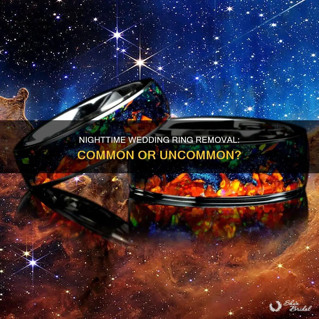 Nighttime Wedding Ring Removal: Common Or Uncommon? | ShunBridal