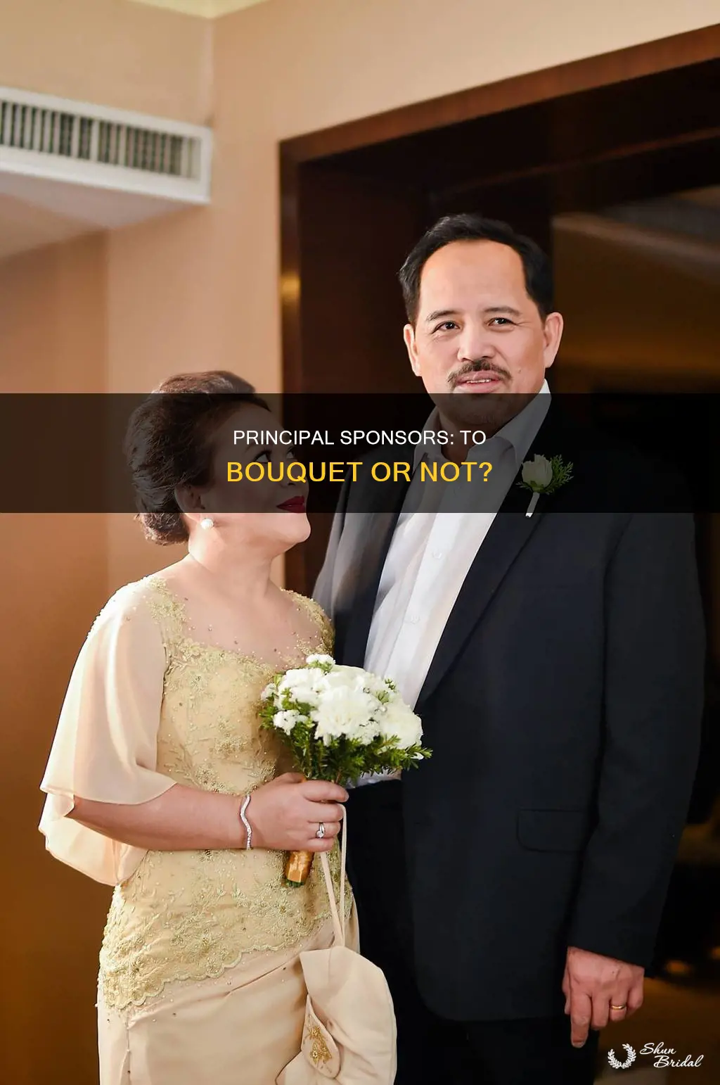 Principal Sponsors: To Bouquet Or Not? | ShunBridal