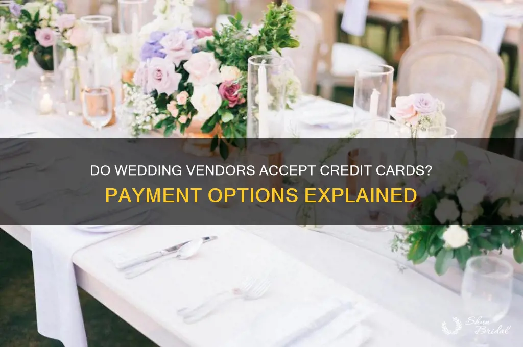 Do Wedding Vendors Accept Credit Cards? Payment Options Explained ...