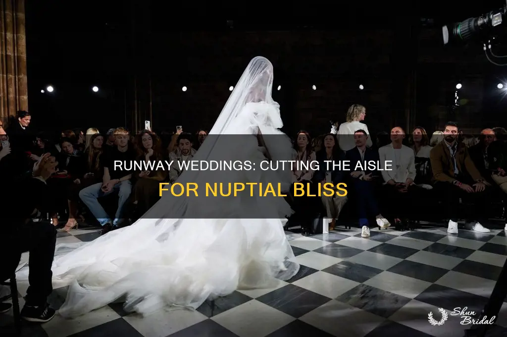 Runway Weddings: Cutting The Aisle For Nuptial Bliss | ShunBridal
