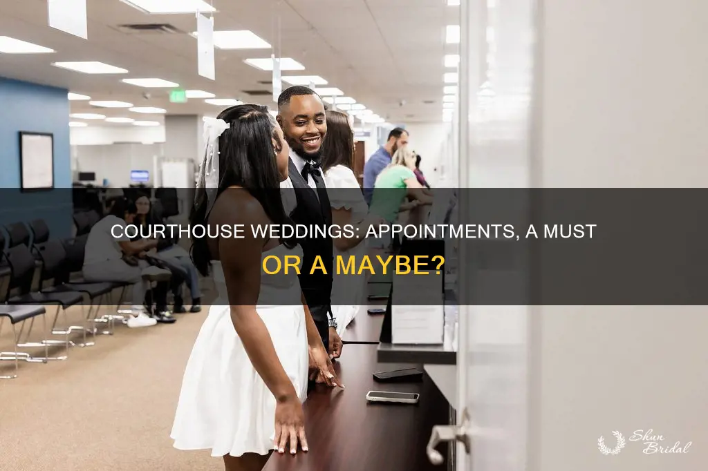 Courthouse Weddings: Appointments, A Must Or A Maybe? | ShunBridal