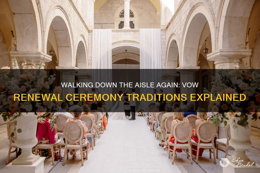 Walking Down The Aisle Again: Vow Renewal Ceremony Traditions Explained ...