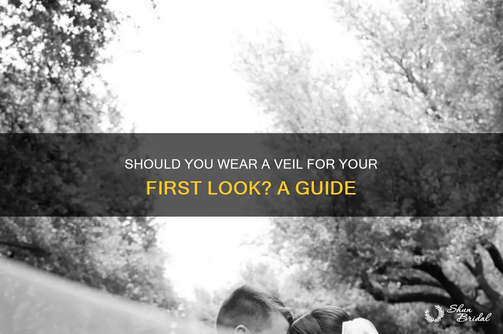 Should You Wear A Veil For Your First Look? A Guide | ShunBridal