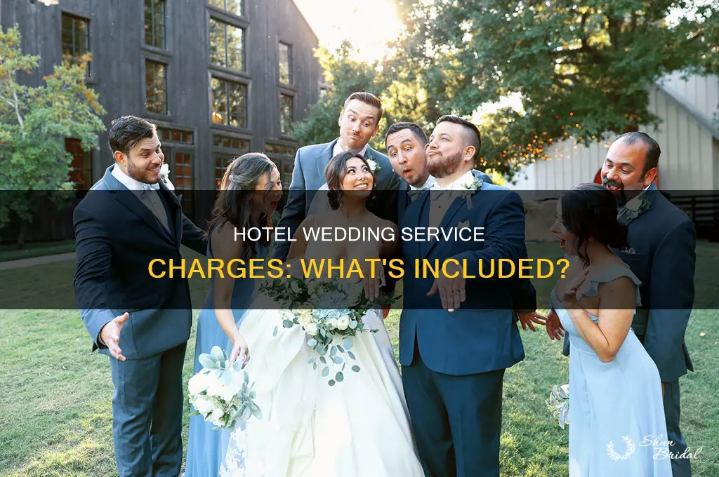 Hotel Wedding Service Charges: What's Included? | ShunBridal