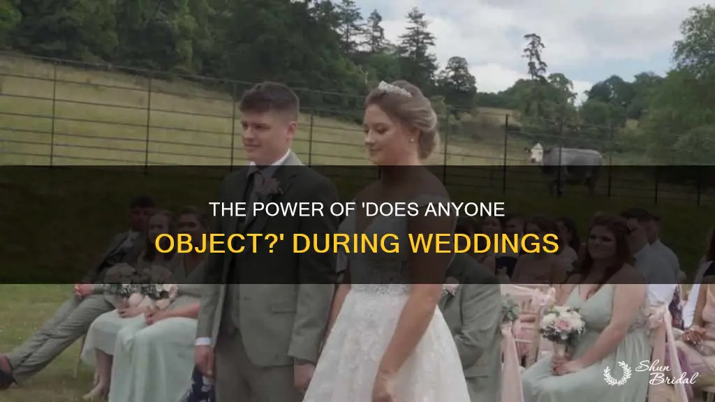 The Power Of 'Does Anyone Object?' During Weddings | ShunBridal