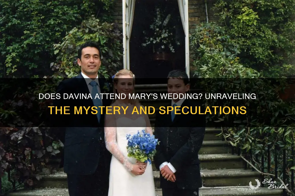 Does Davina Attend Mary's Wedding? Unraveling The Mystery And ...