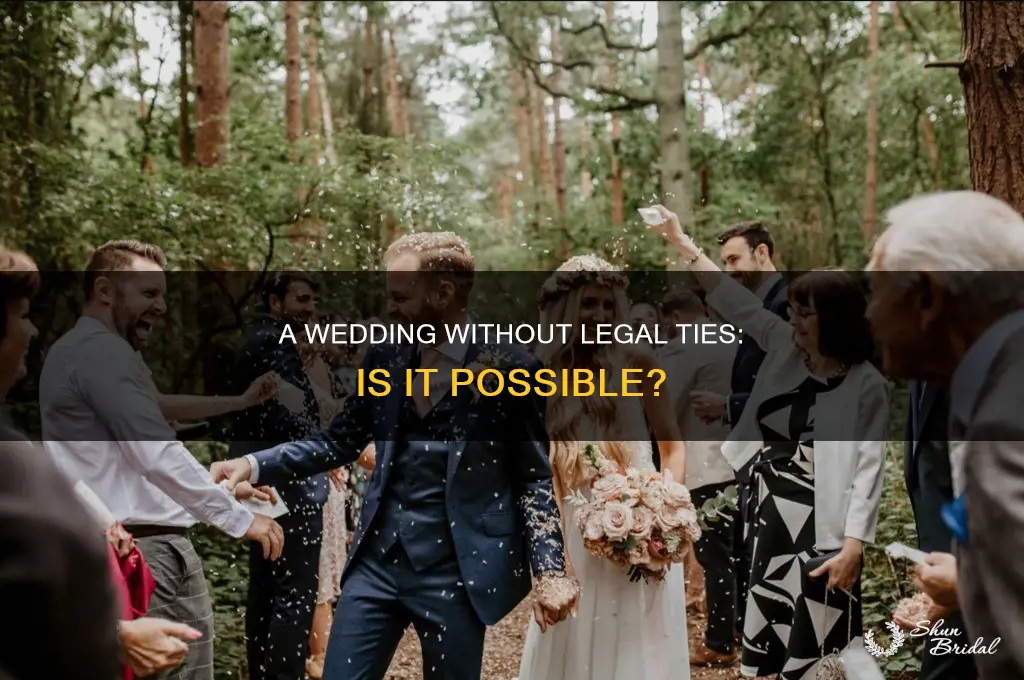 A Wedding Without Legal Ties: Is It Possible? | ShunBridal