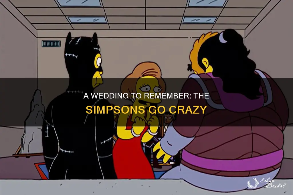 A Wedding To Remember: The Simpsons Go Crazy | ShunBridal
