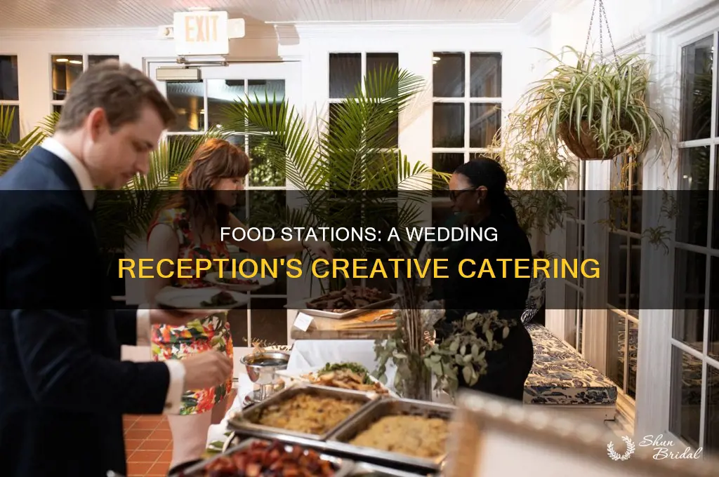 Food Stations: A Wedding Reception's Creative Catering | ShunBridal