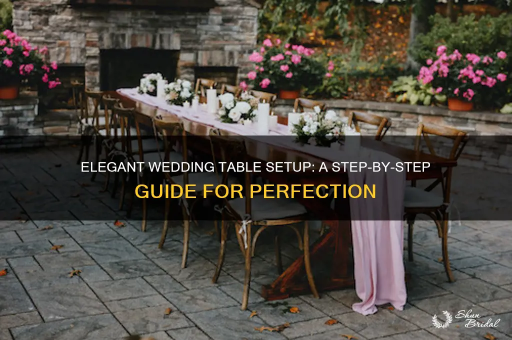 Elegant Wedding Table Setup: A Step-By-Step Guide For Perfection ...