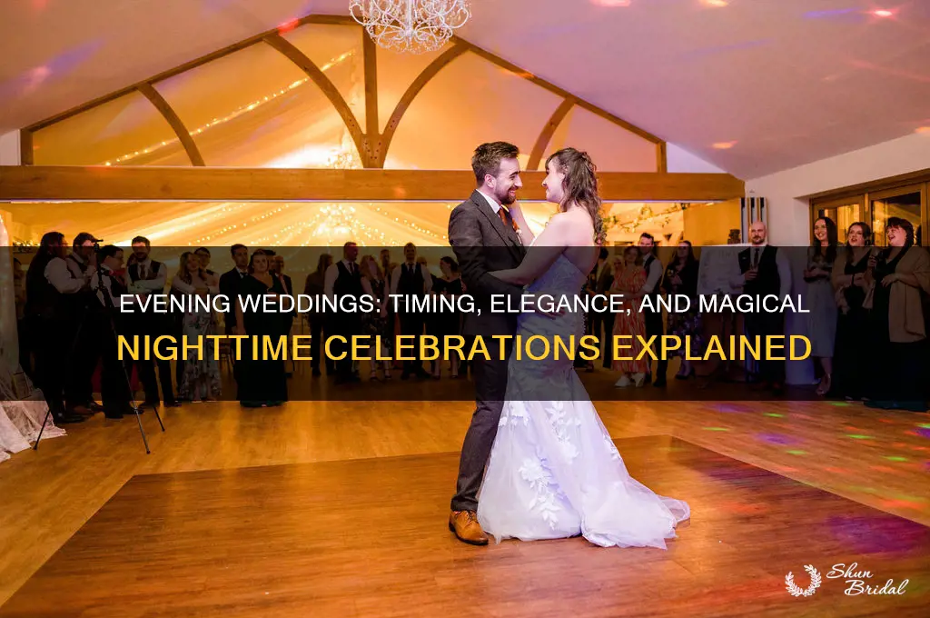 Evening Weddings: Timing, Elegance, And Magical Nighttime Celebrations ...