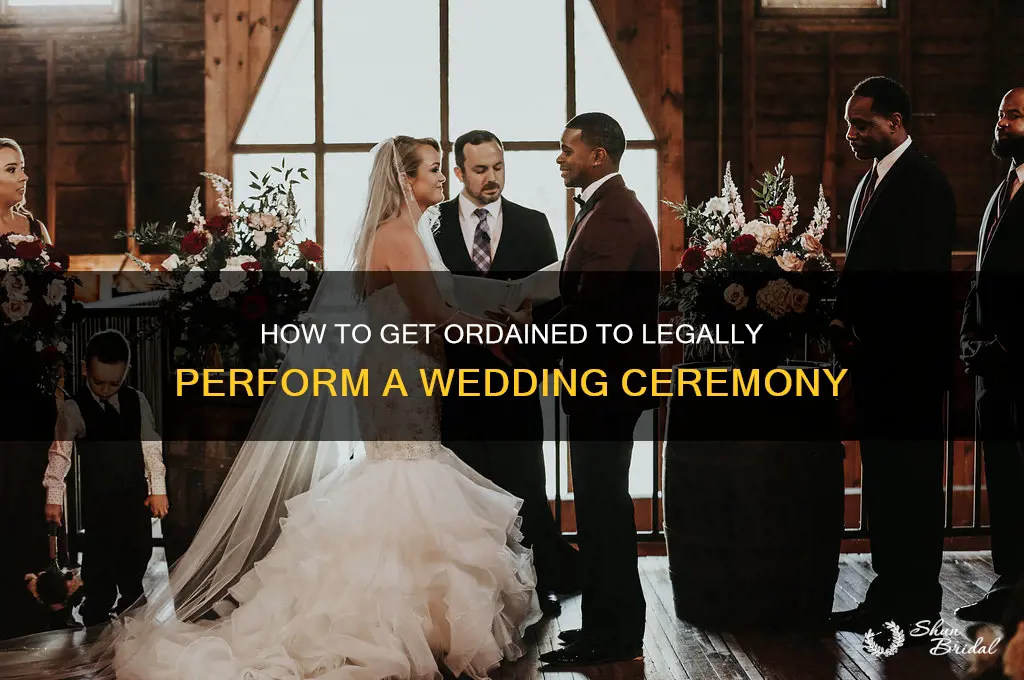 How To Get Ordained To Legally Perform A Wedding Ceremony | ShunBridal