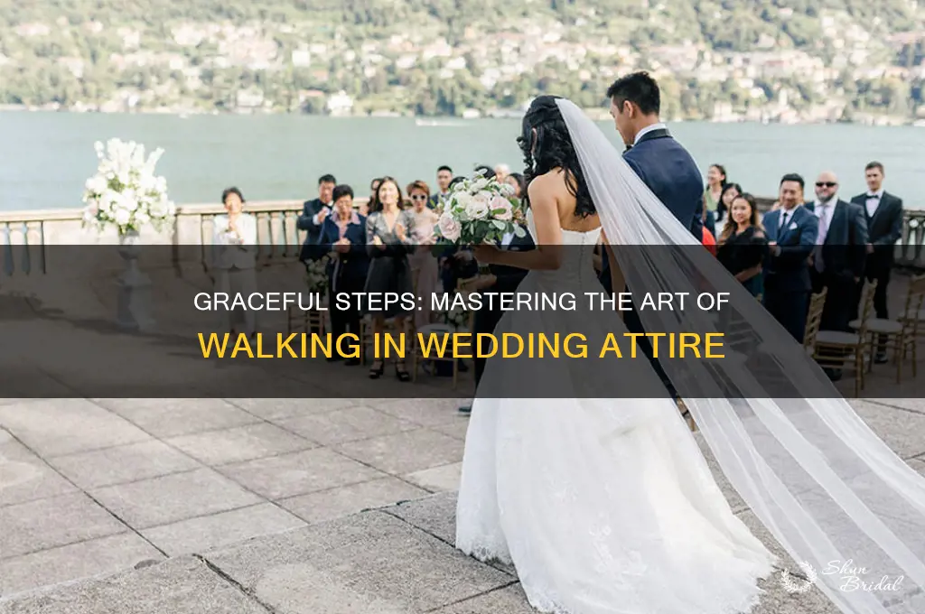 Graceful Steps: Mastering The Art Of Walking In Wedding Attire | ShunBridal