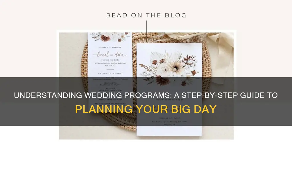 Understanding Wedding Programs: A Step-By-Step Guide To Planning Your ...