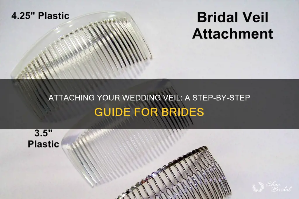 Attaching Your Wedding Veil: A Step-By-Step Guide For Brides | ShunBridal