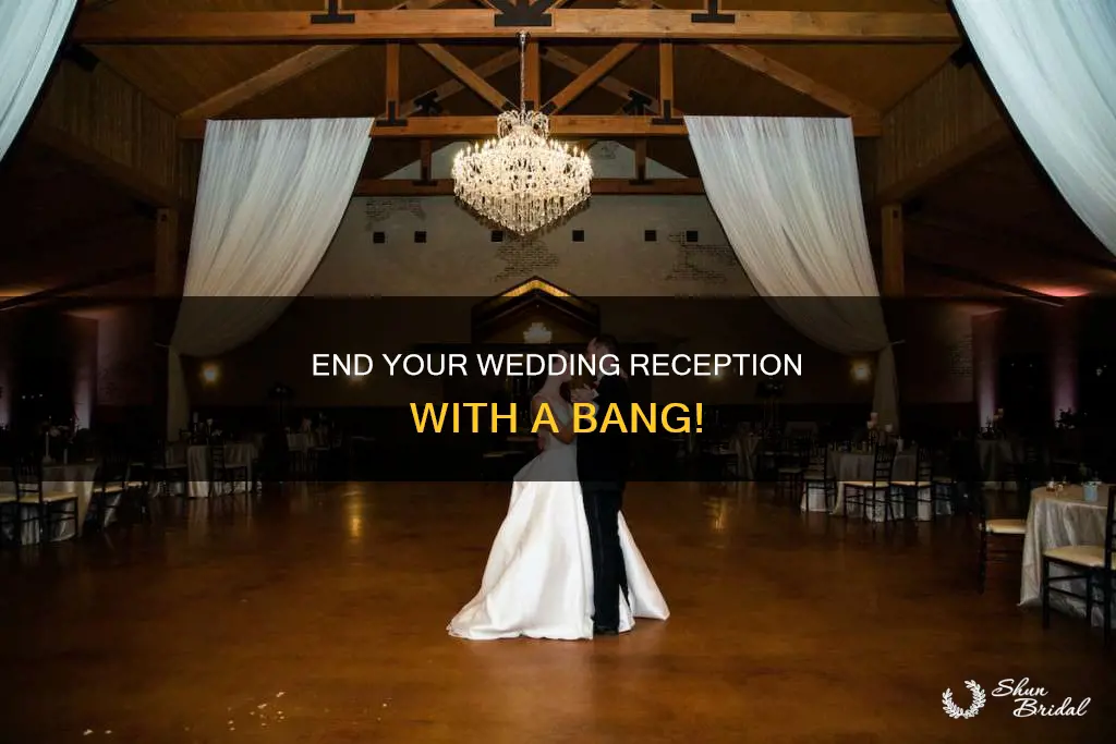 End Your Wedding Reception With A Bang! | ShunBridal