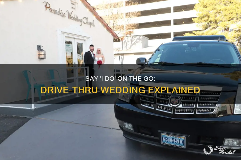 Say 'I Do' On The Go: Drive-Thru Wedding Explained | ShunBridal
