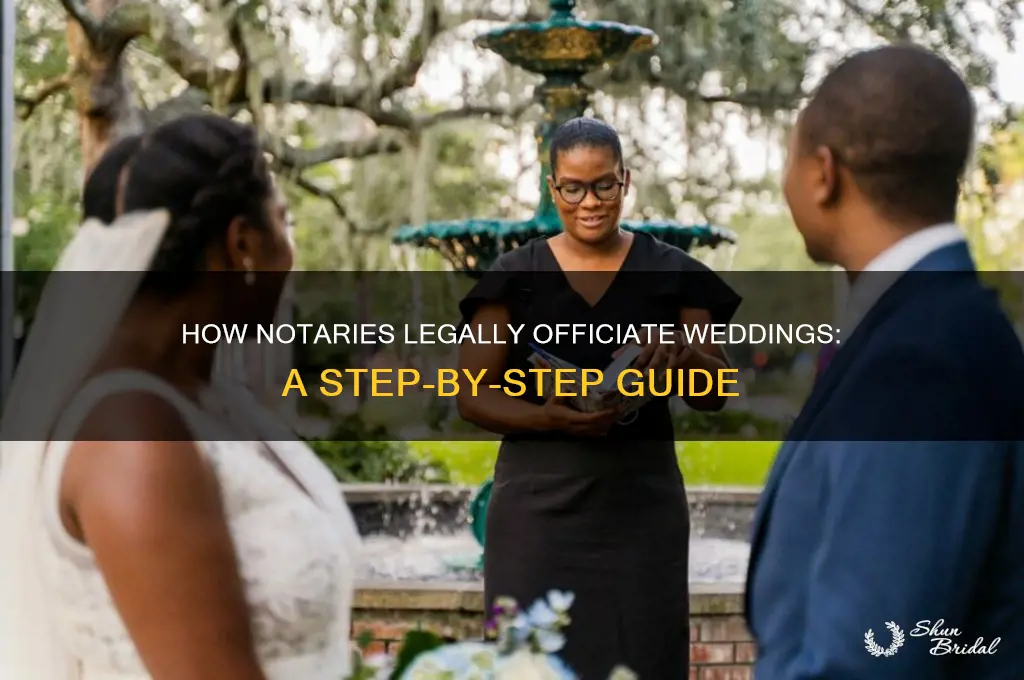How Notaries Legally Officiate Weddings: A Step-By-Step Guide | ShunBridal
