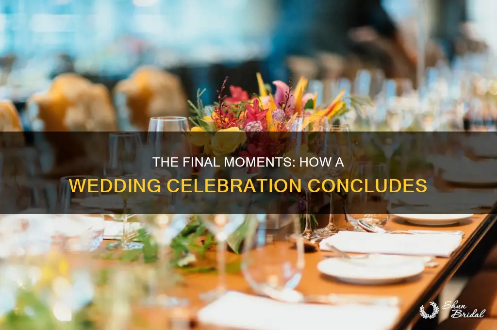 The Final Moments: How A Wedding Celebration Concludes | ShunBridal